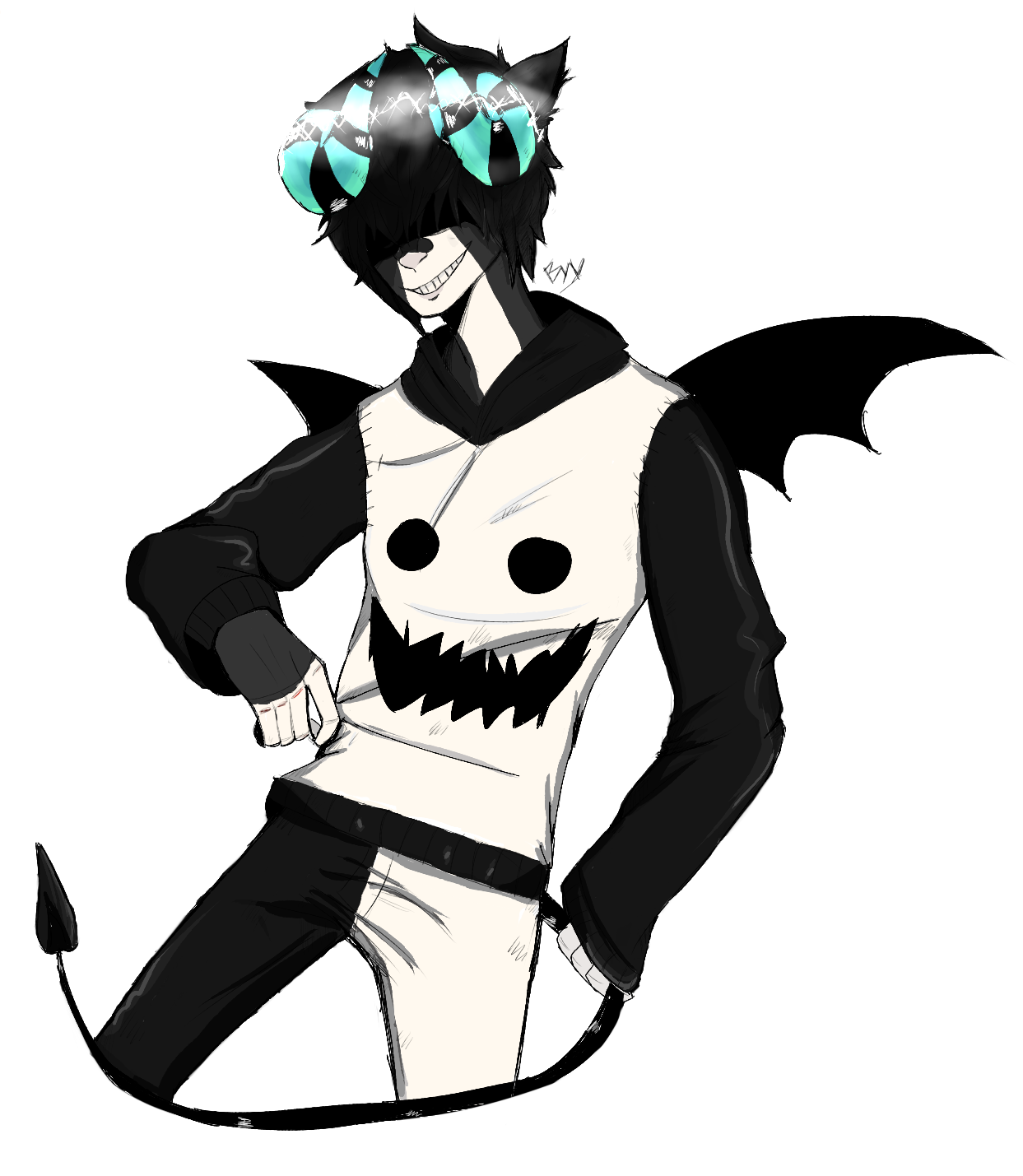 Finished the commission! Wish i could have made this transparent ...