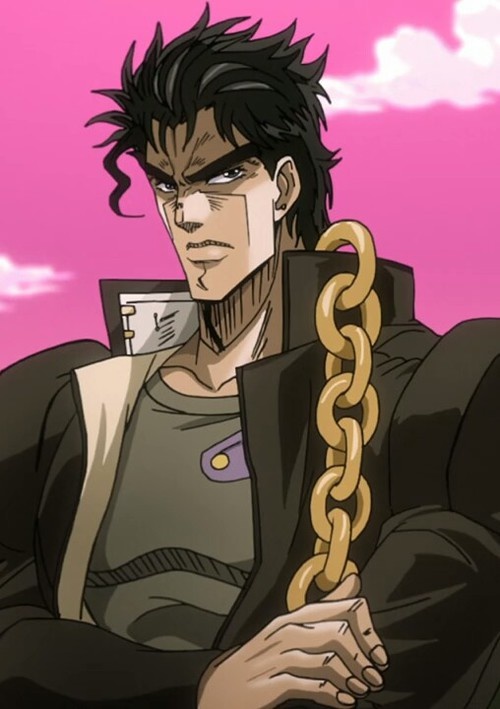 Jotaro actually kinda looks like young Joseph without the hat ...