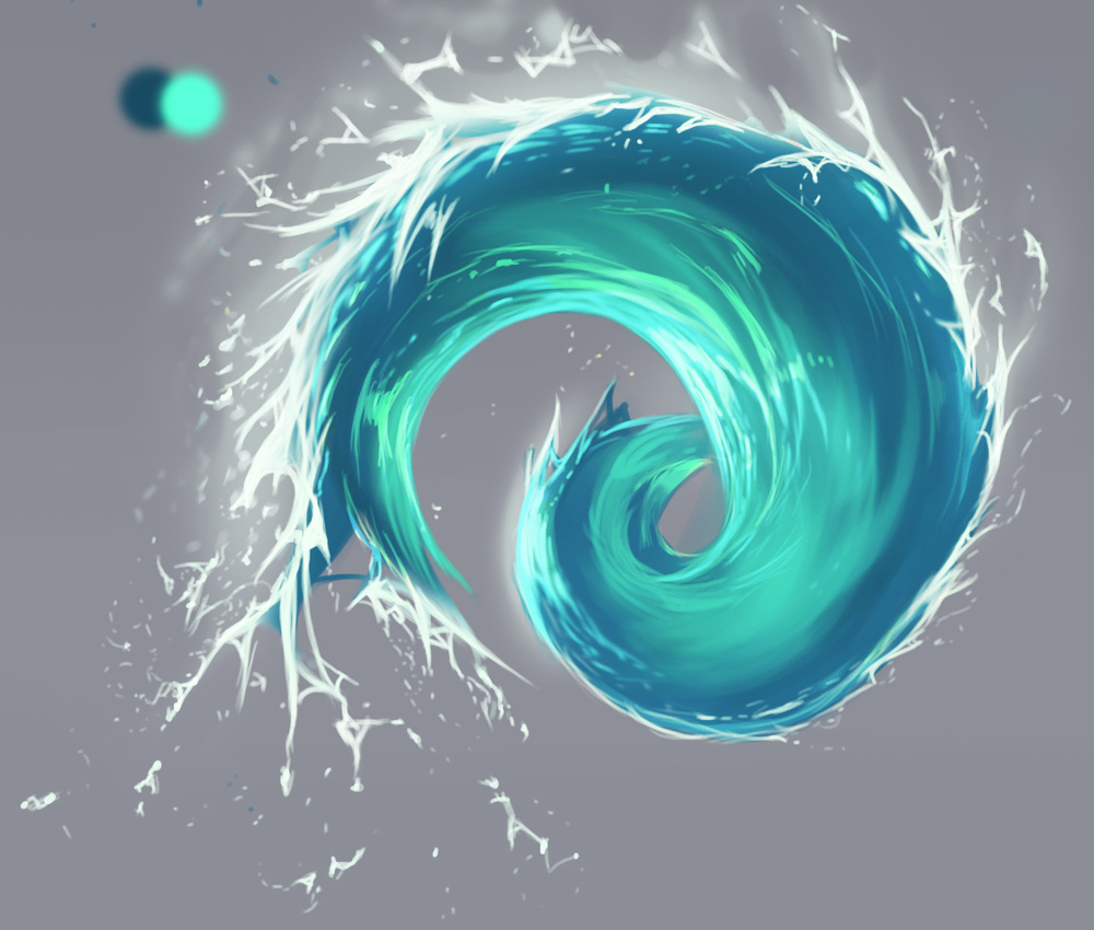 Learning how to draw water, pain in the ass but - #165416804 added by ...