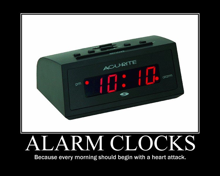 Alarm clocks