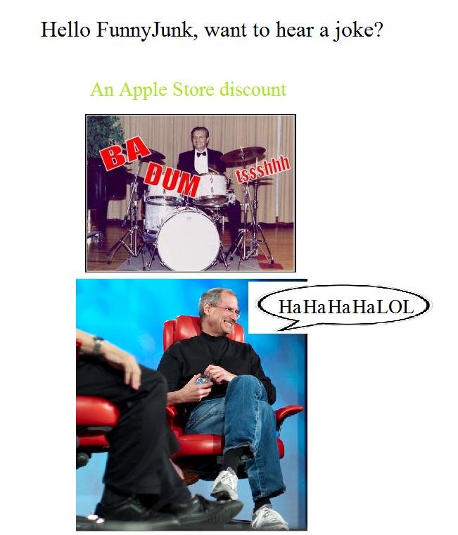 An Apple Joke