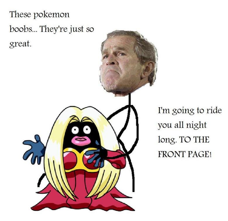 BUSH POKEMON RACE!