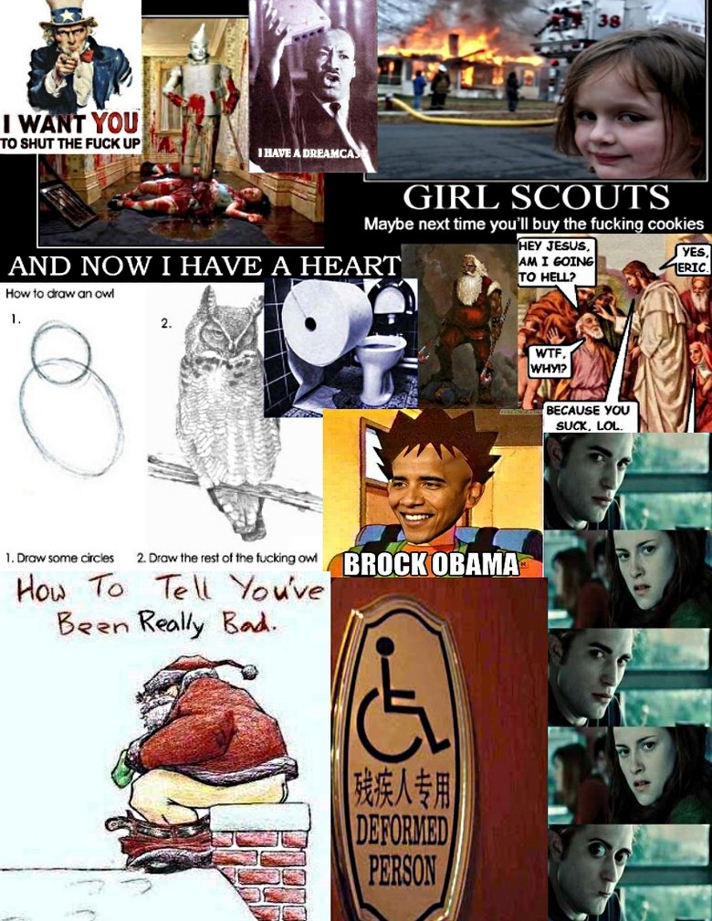 Collage of Funny