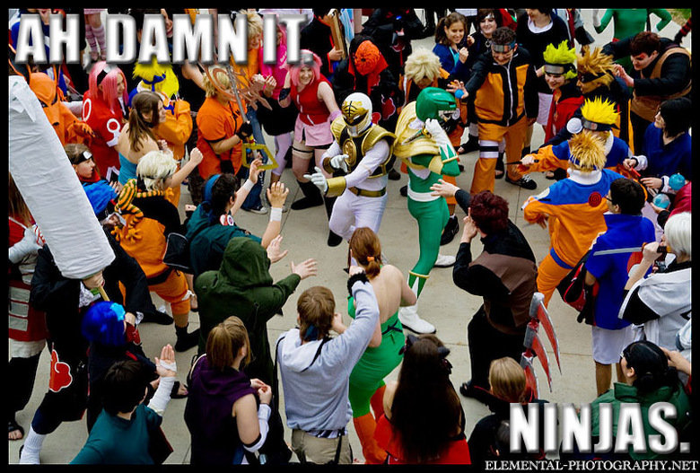 Damn it! Ninjas!