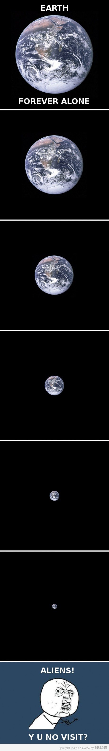 Earth Forever Alone.