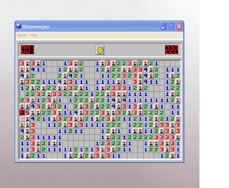 Epic Minesweeper Fail