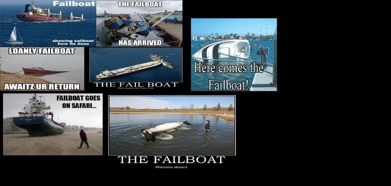 Failboat compilation