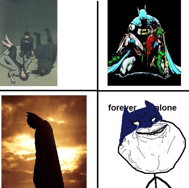 forever alone batman