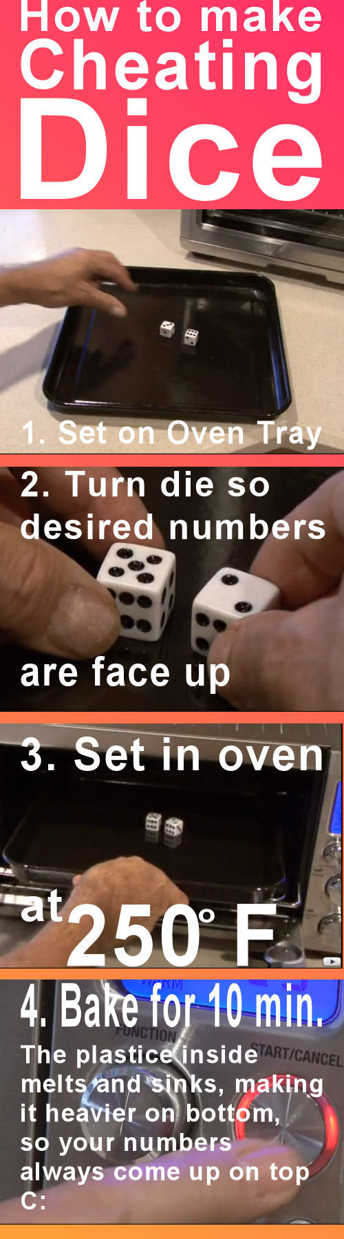 How to load dice