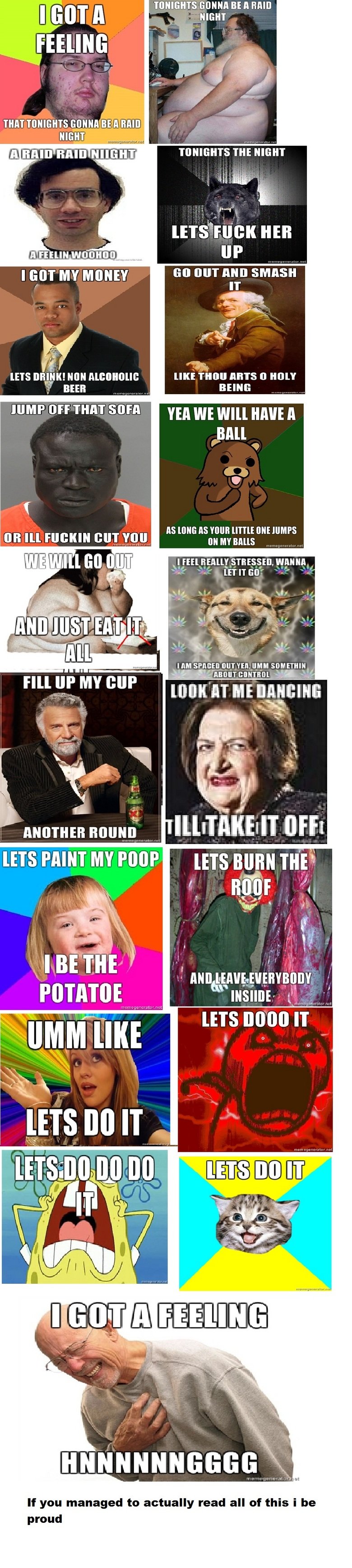 Meme Song. I gotta feeling