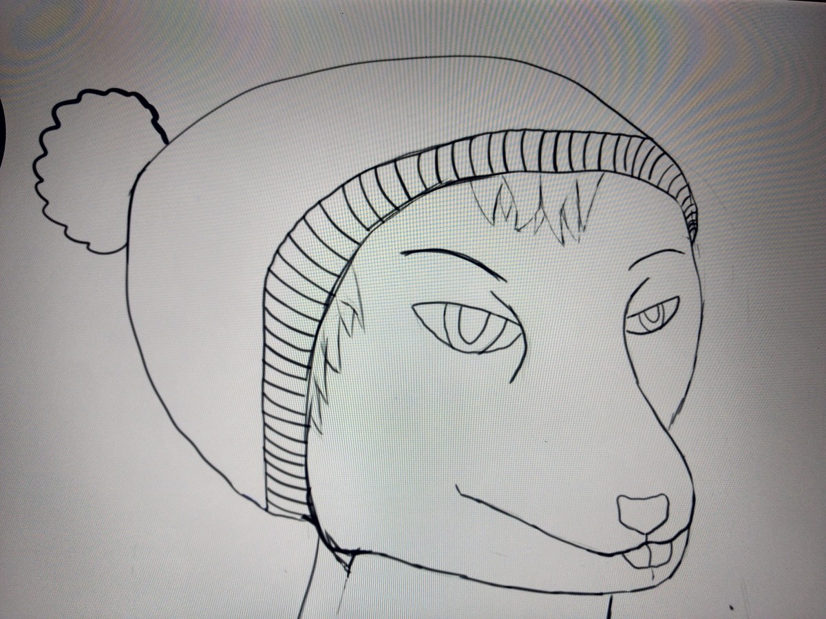 My first anamorphic drawing