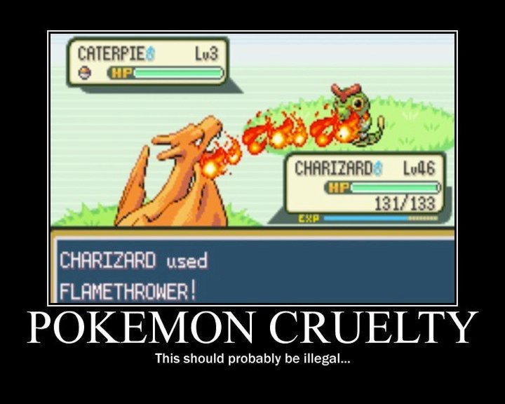 pokemon cruelty