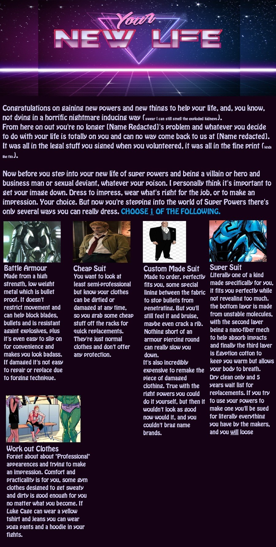 General CYOA thread | Page 1300 | SpaceBattles Forums