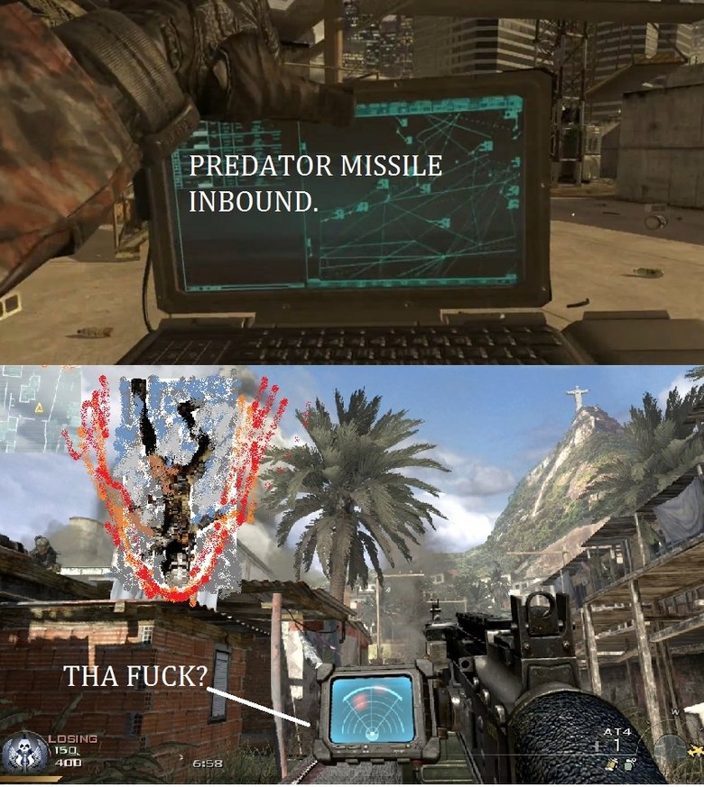 Predator Missile Inbound!