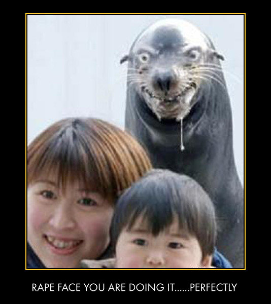 Rape face