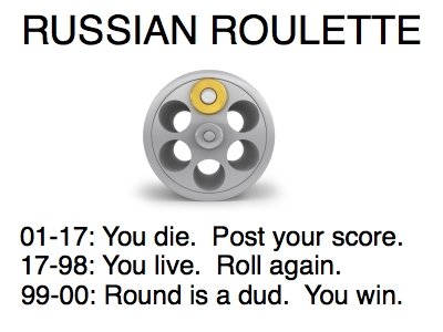 Russian Roulette Roll
