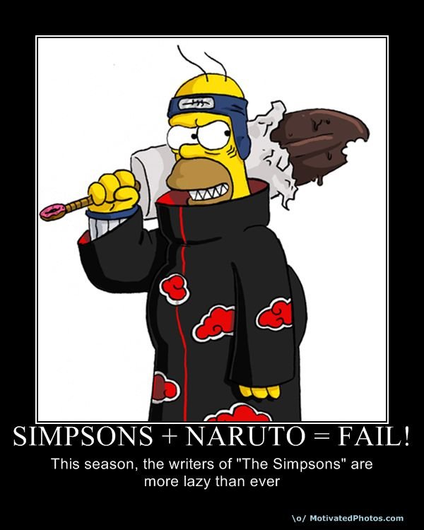 simpsons + Naruto