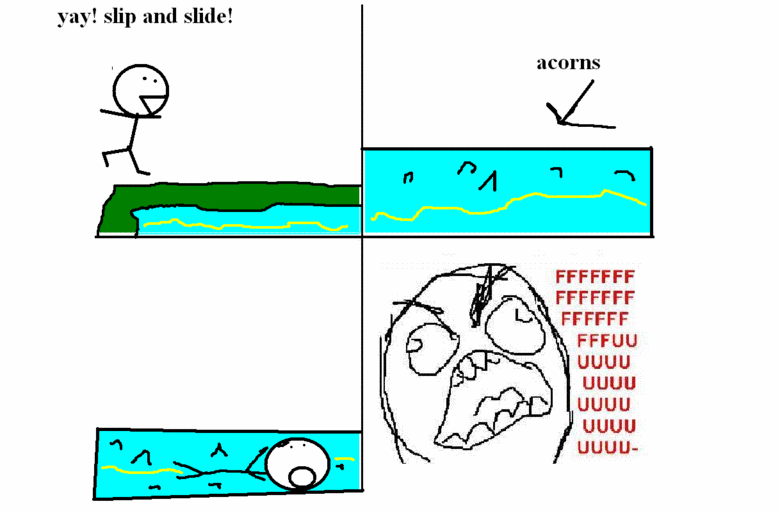 Slip and slide