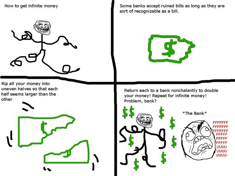 Troll the Bank!