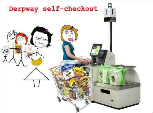 Why i hate self checkout!