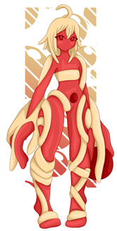 Spaghetti alien wearing pasta armor - #166537308 added by notevenalive ...